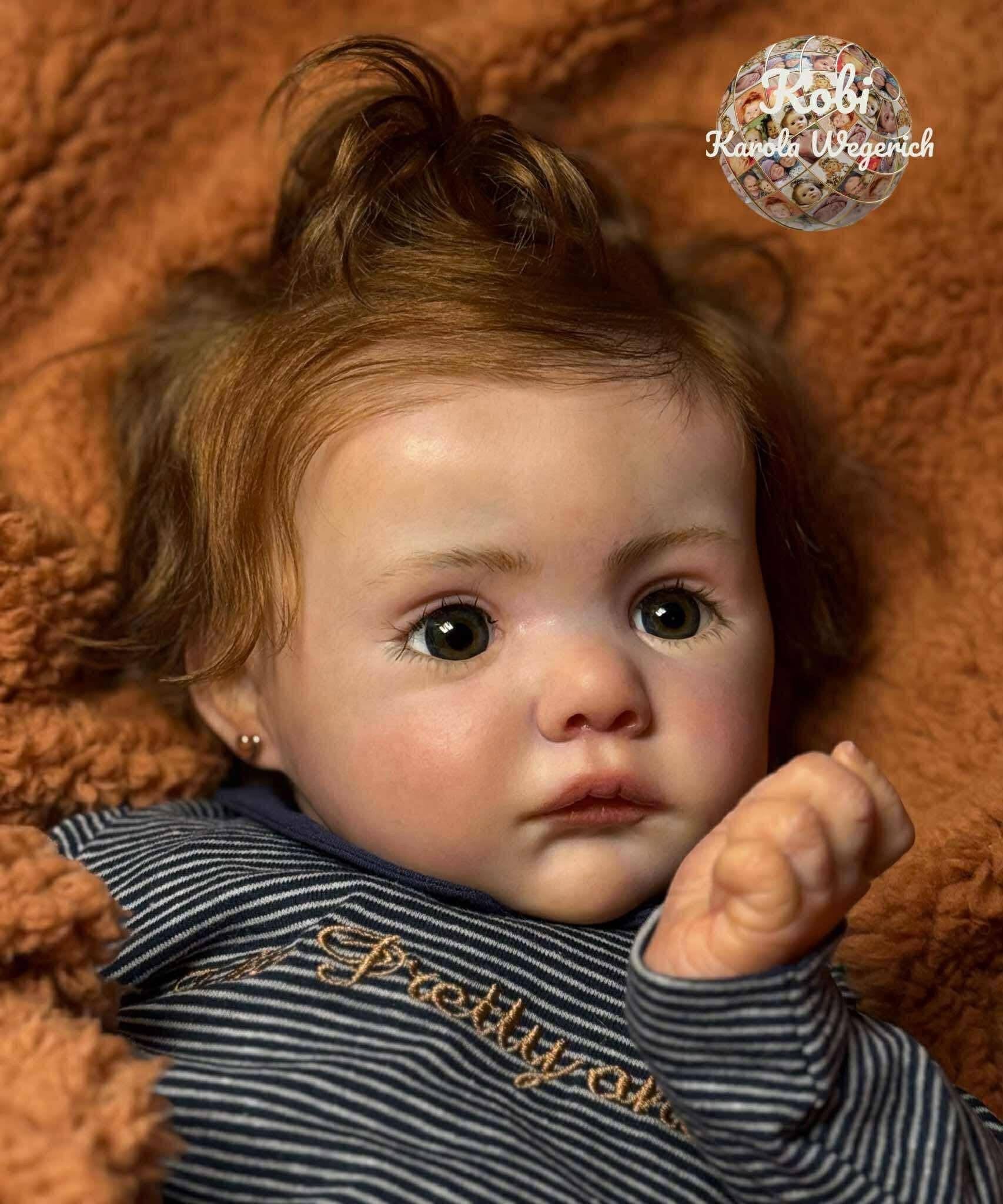 KOBI by Karola Weigerich. Blank vinyl reborn doll kit. TRU BORN | truborns