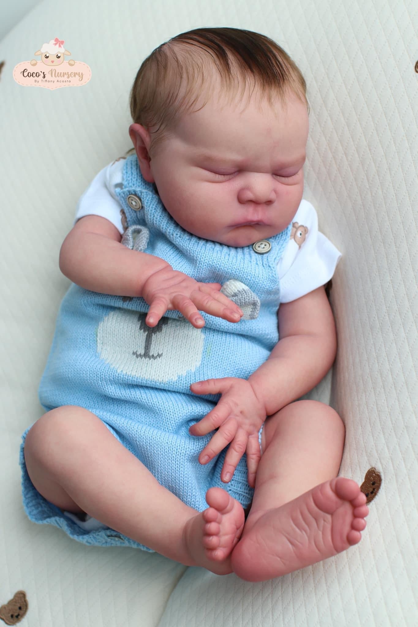 RAVY by Priscila Lopez. Blank vinyl reborn doll kit. TRU BORN | truborns