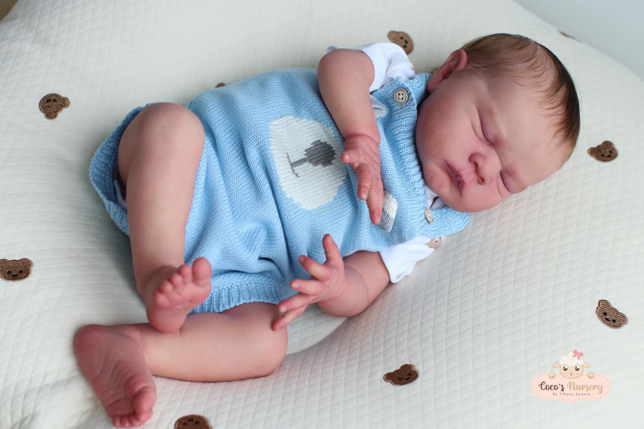 RAVY by Priscila Lopez. Blank vinyl reborn doll kit. TRU BORN | truborns
