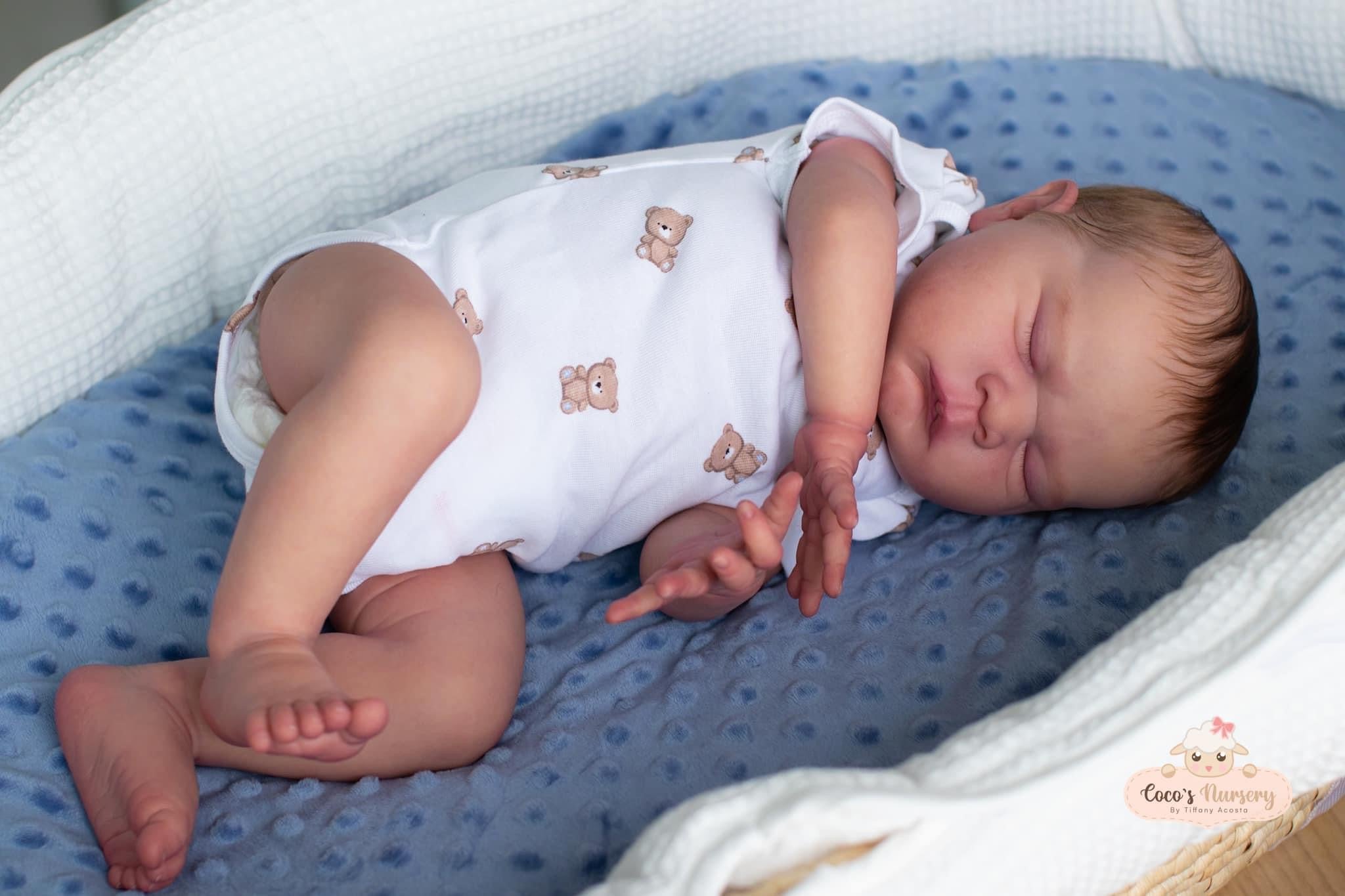 RAVY by Priscila Lopez. Blank vinyl reborn doll kit. TRU BORN | truborns