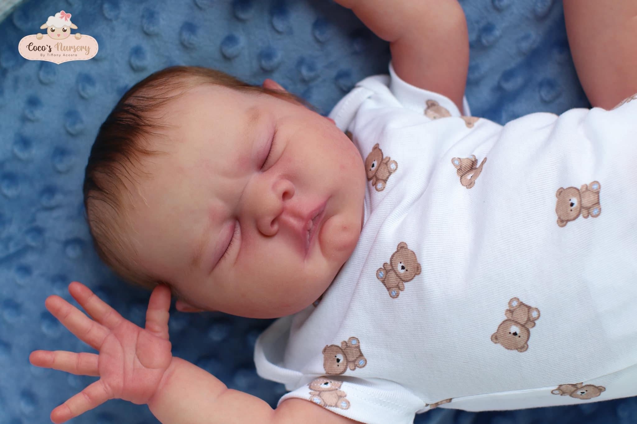 RAVY by Priscila Lopez. Blank vinyl reborn doll kit. TRU BORN | truborns