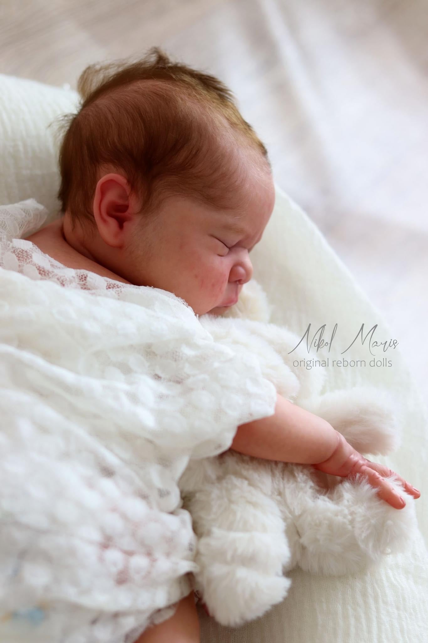 RAVY by Priscila Lopez. Blank vinyl reborn doll kit. TRU BORN | truborns