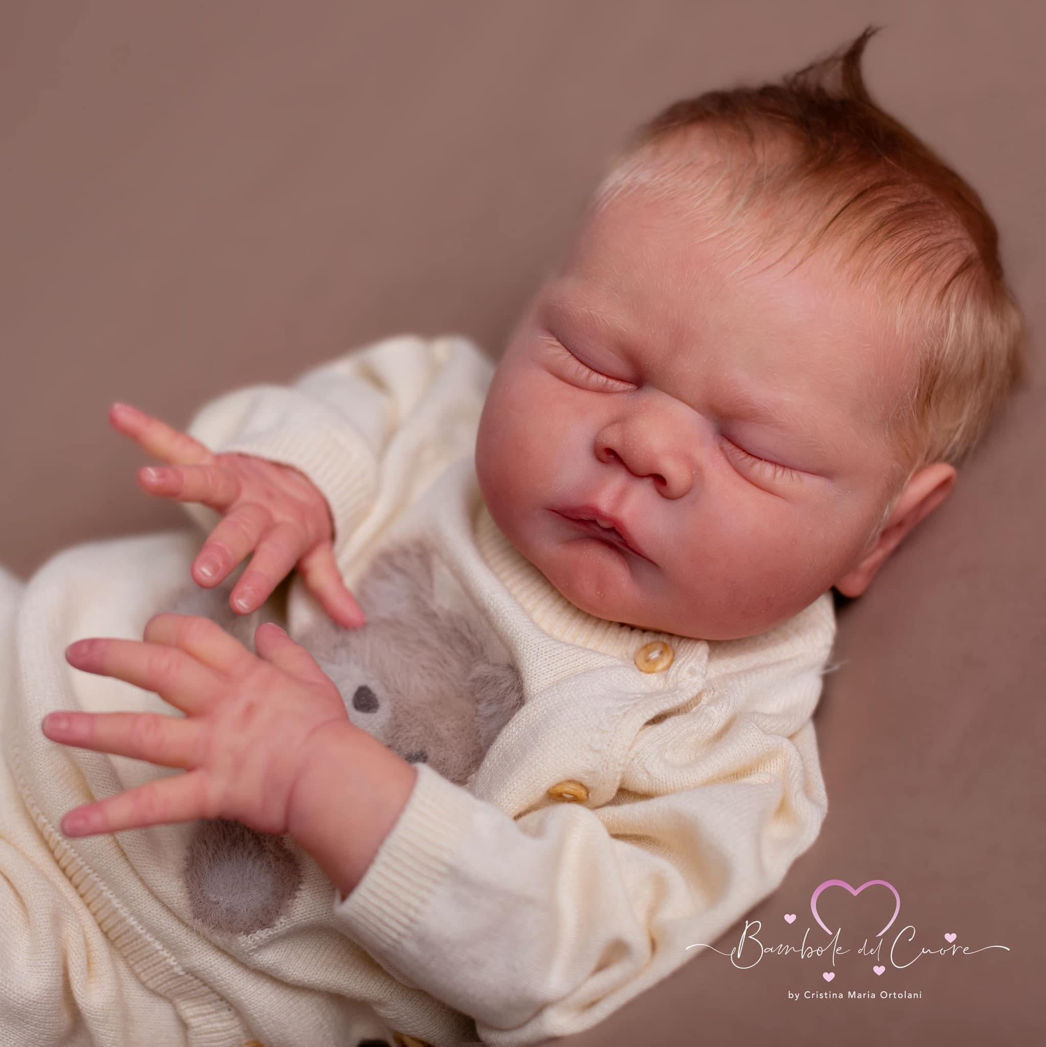 RAVY by Priscila Lopez. Blank vinyl reborn doll kit. TRU BORN | truborns