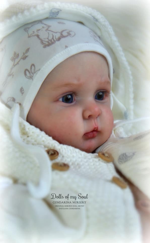 JOCY blank vinyl reborn baby doll kit. Olga Auer. TRU BORN | truborns