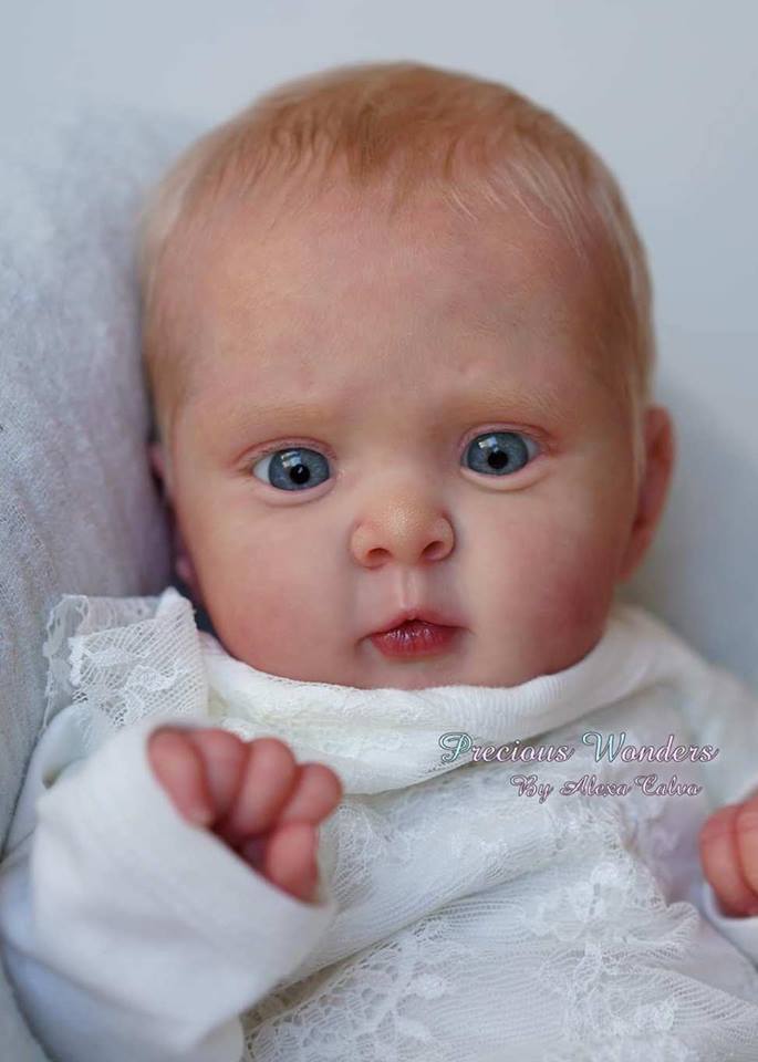 JOCY blank vinyl reborn baby doll kit. Olga Auer. TRU BORN | truborns