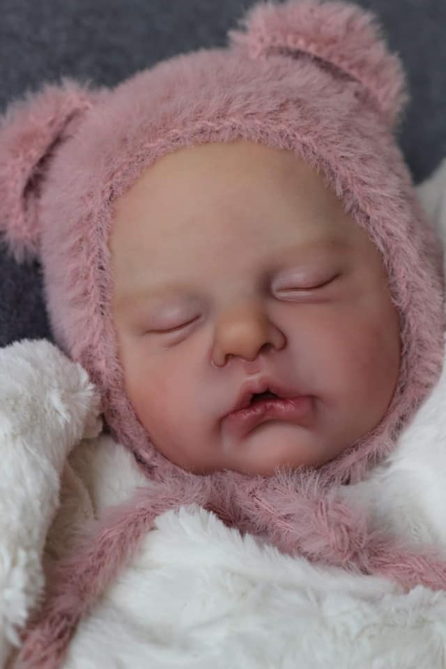 RUBY by Cassie Brace. Blank vinyl reborn baby doll kit. TRU BORN | truborns