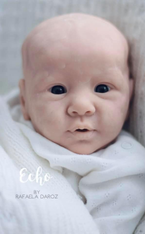 ECHO blank vinyl reborn doll kit & silicone. TRU BORN. Rafaela Daroz | truborns