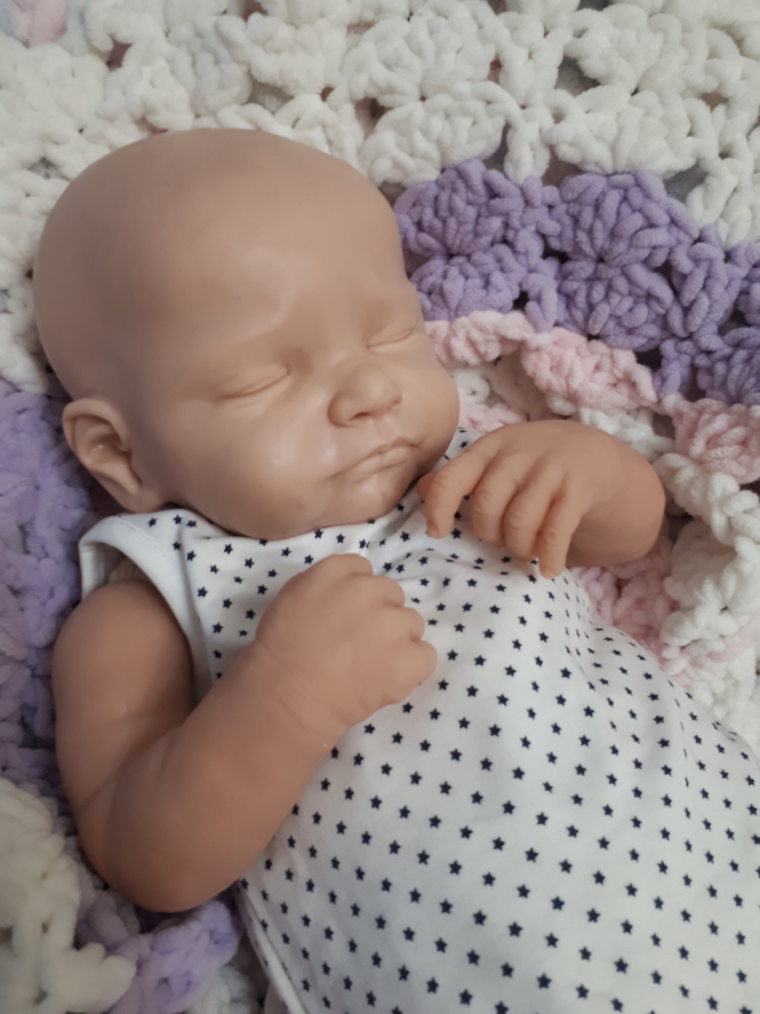 NIVIA by Daniela Havlova blank vinyl reborn doll kit. TRU BORN | truborns
