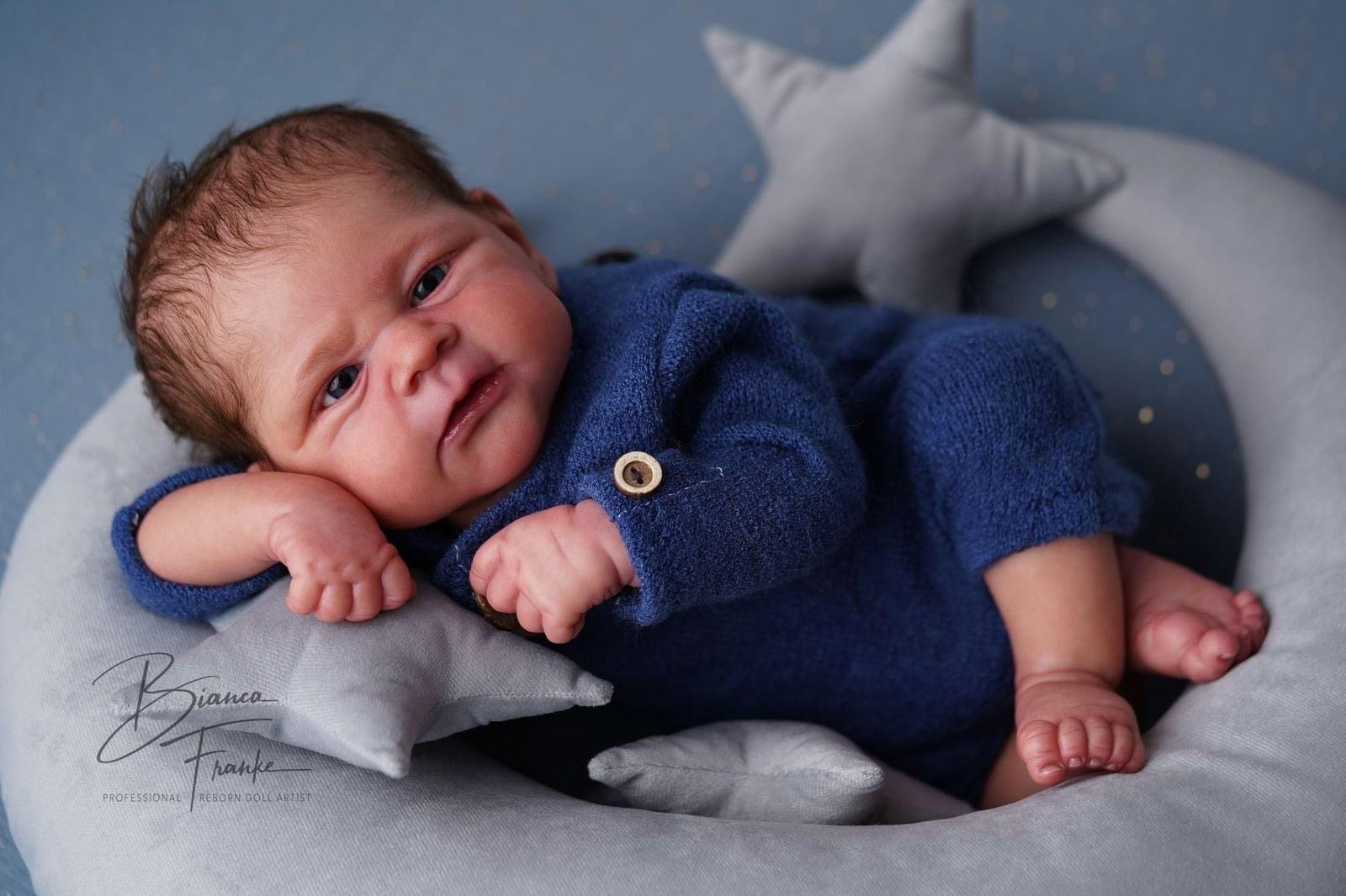 TRU BORN. Elijah by Joanna Kazmierczak blank vinyl reborn doll kit ...